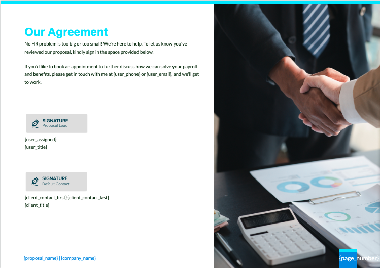 Payroll Proposal Template | Proposify